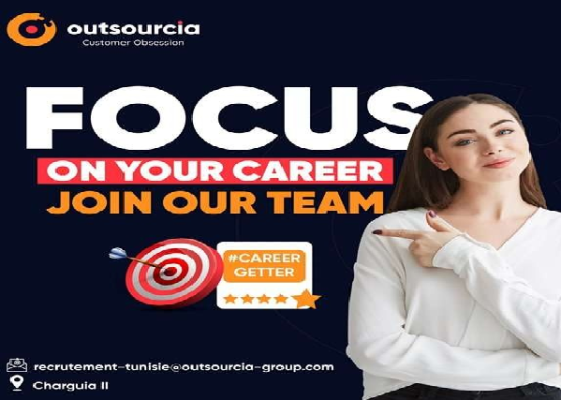 OUTSOURCIA Recrute plusieurs profils pour 2025 – Emploi-tunisie-travail